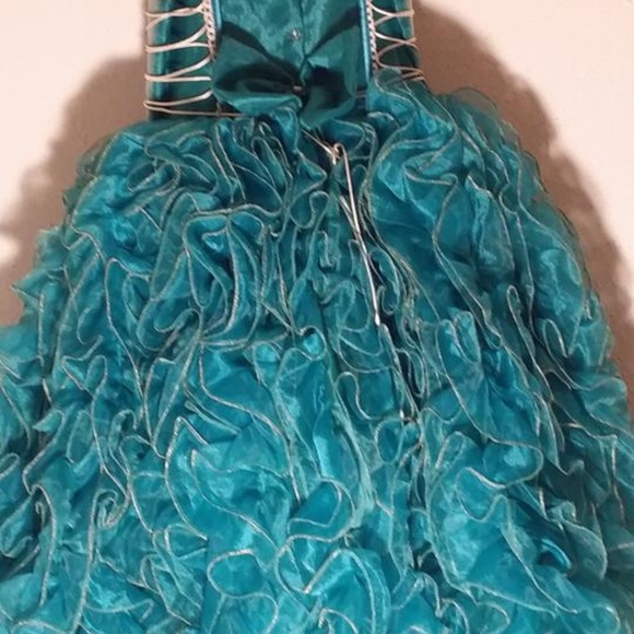 Tip Top Kids | Dresses | Tip Top Kids Turquoise E 493 Formal Dress ...